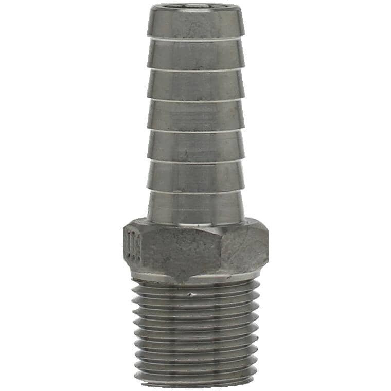 PLUMB-EEZE 1/2" Stainless Steel Male Insert Adapter | Home Hardware