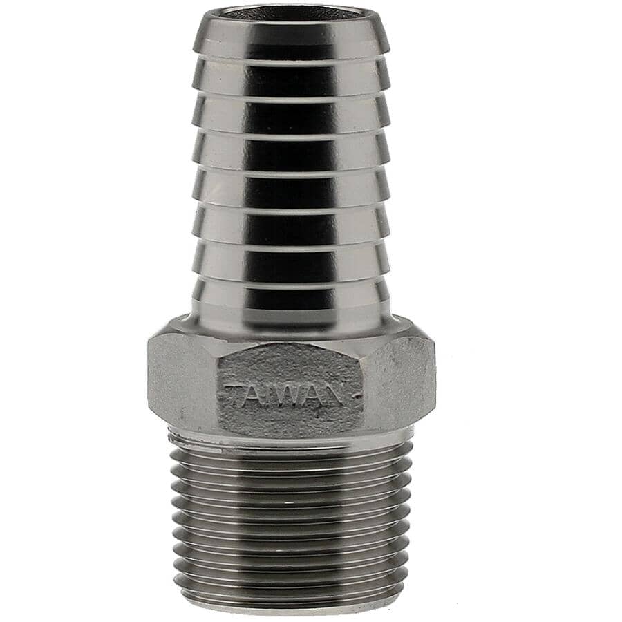 PLUMB-EEZE 1" Stainless Steel Male Insert Adapter | Home Hardware