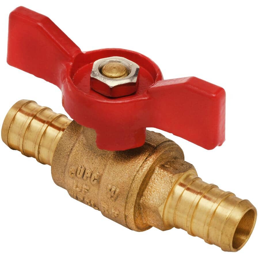 WATERLINE PRODUCTS 1/2" PEX Brass T | Home Hardware