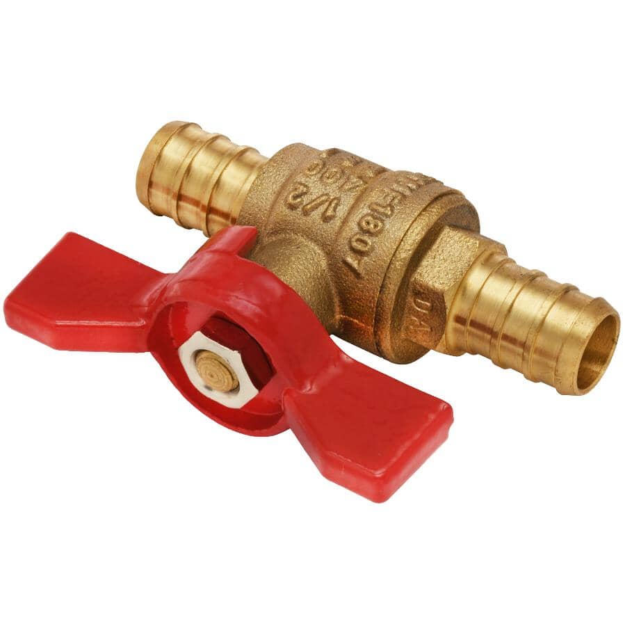 WATERLINE PRODUCTS 1/2" PEX Brass T | Home Hardware