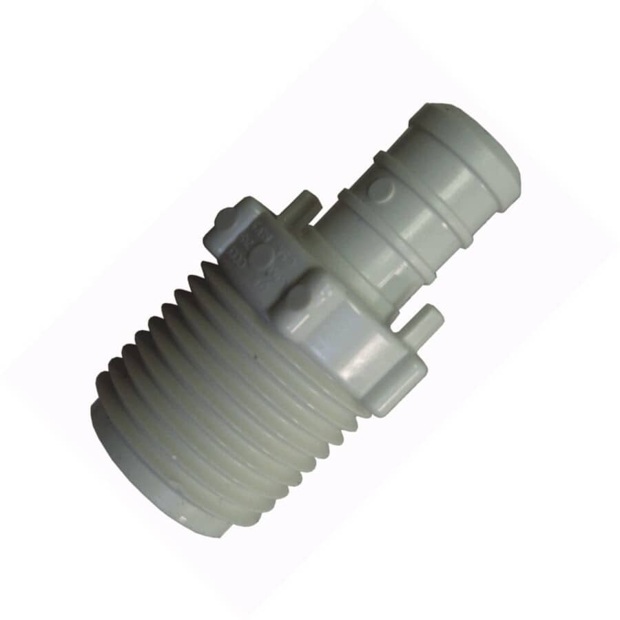 ACCUCRIMP 1/2" PEX x 1/2" MPT Poly Adapter | Home Hardware