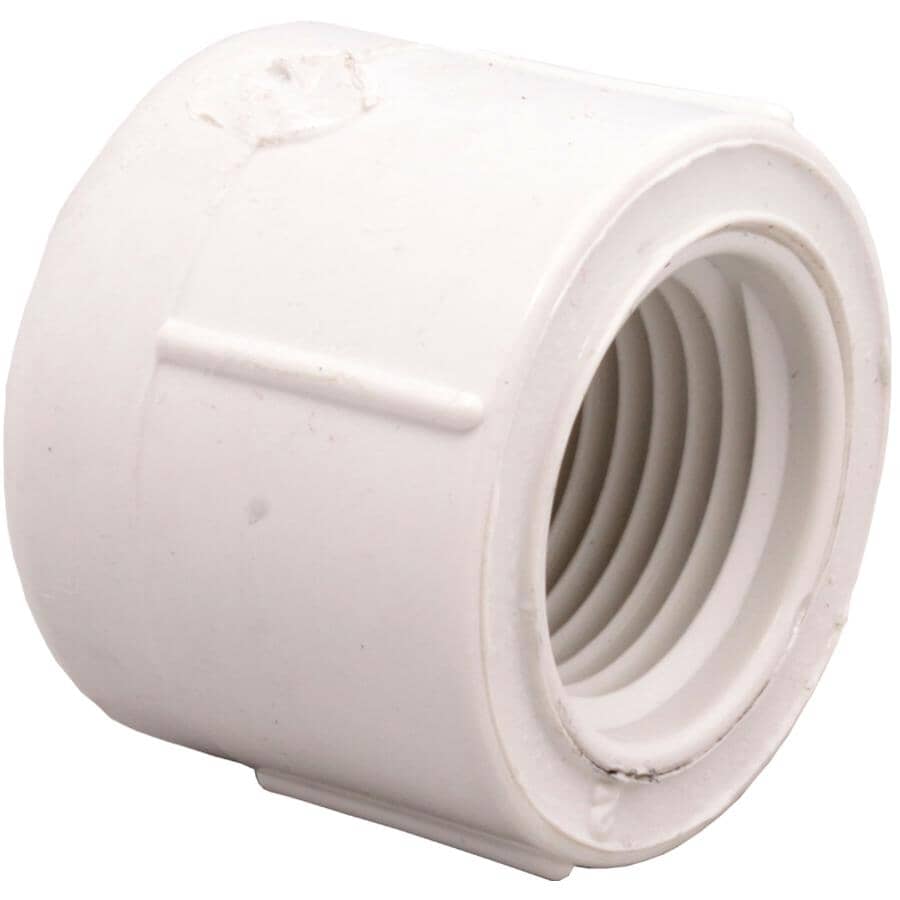 IPEX Schedule 40 3/4" FPT PVC Cap | Home Hardware