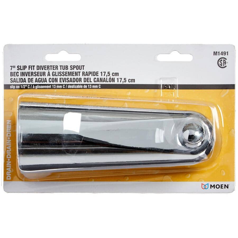 MOEN 7" Diverter Tub Spout | Home Hardware