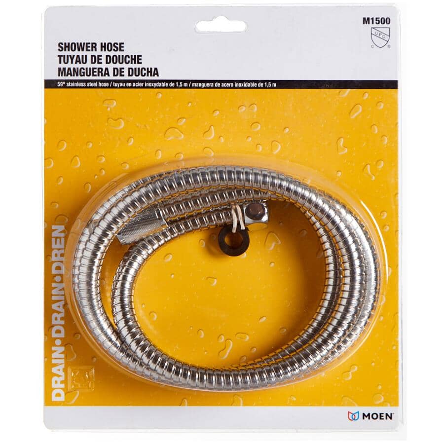 MOEN 59" Shower Hose - Stainless Steel | Home Hardware