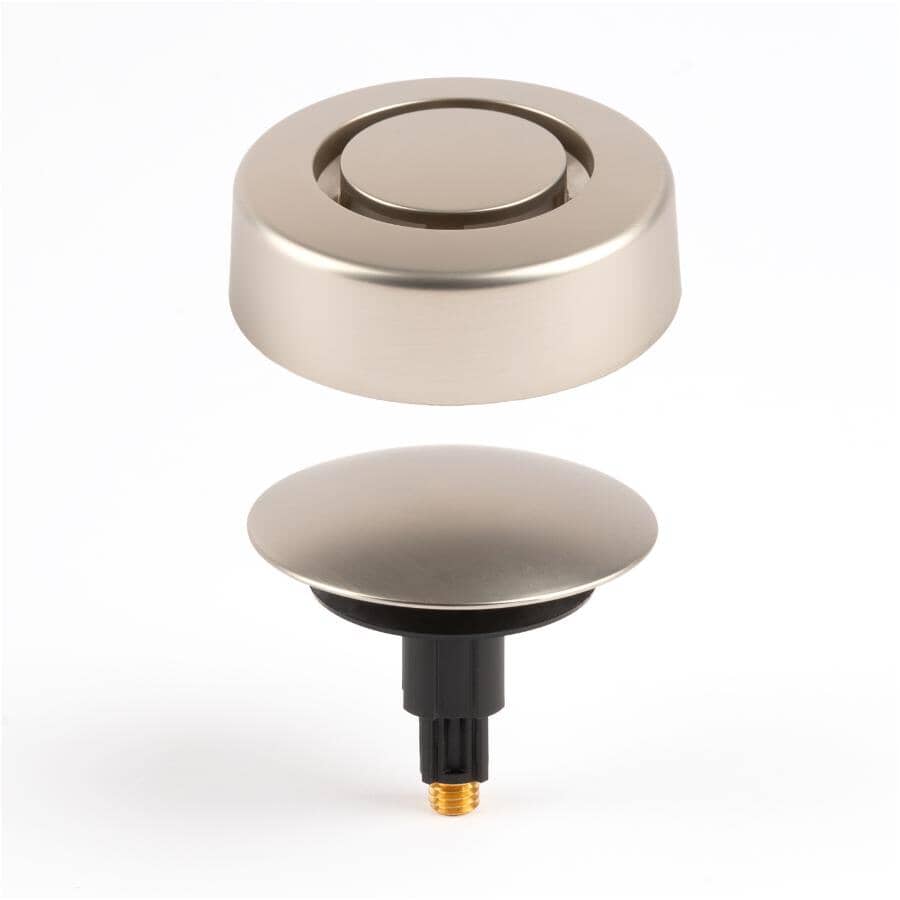 DEARBORN Waste & Overflow Trim Kit with Low Profile Dome Stopper | Home ...