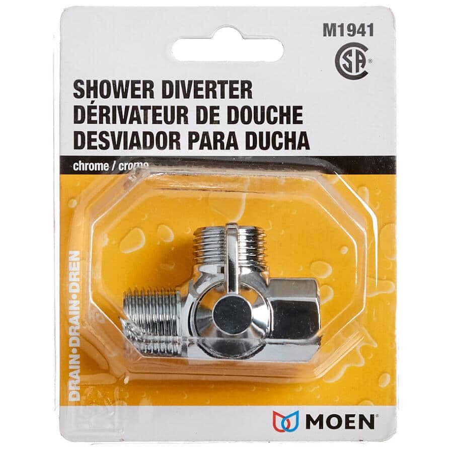 MOEN Brass Shower Diverter - Chrome | Home Hardware