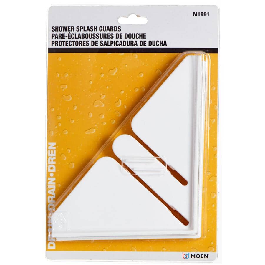 MOEN Shower Splash Guards - 2 Pack | Home Hardware