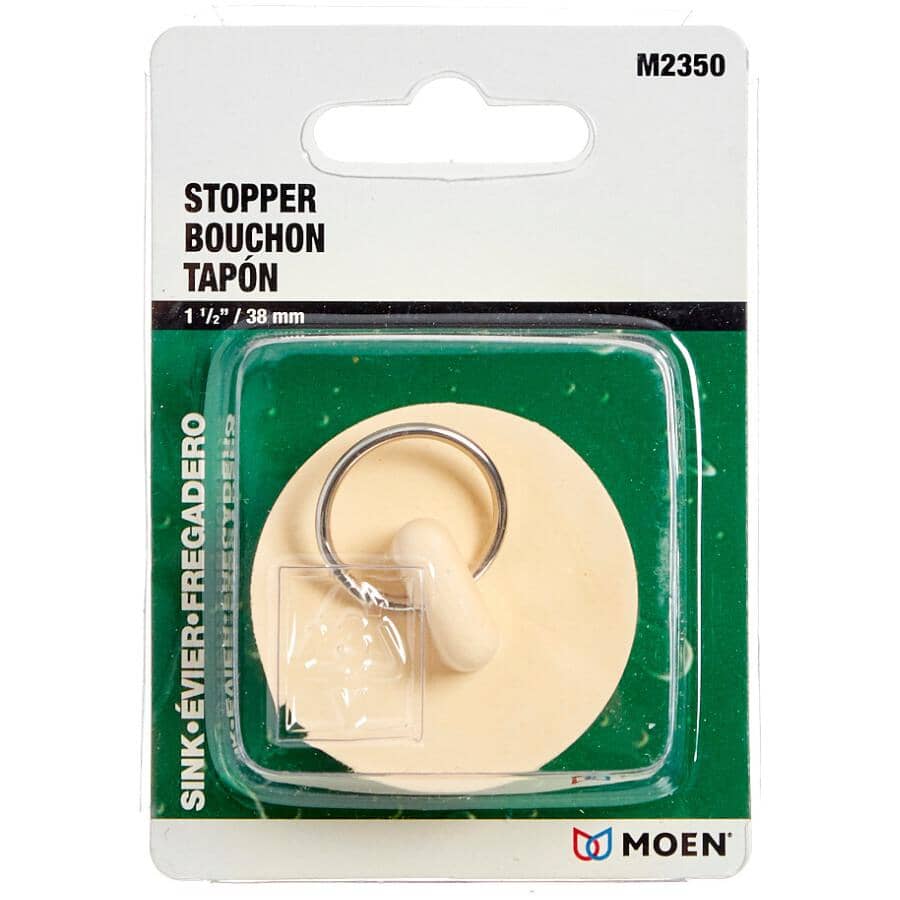 MOEN 1-1/2" Rubber Basin Stopper | Home Hardware
