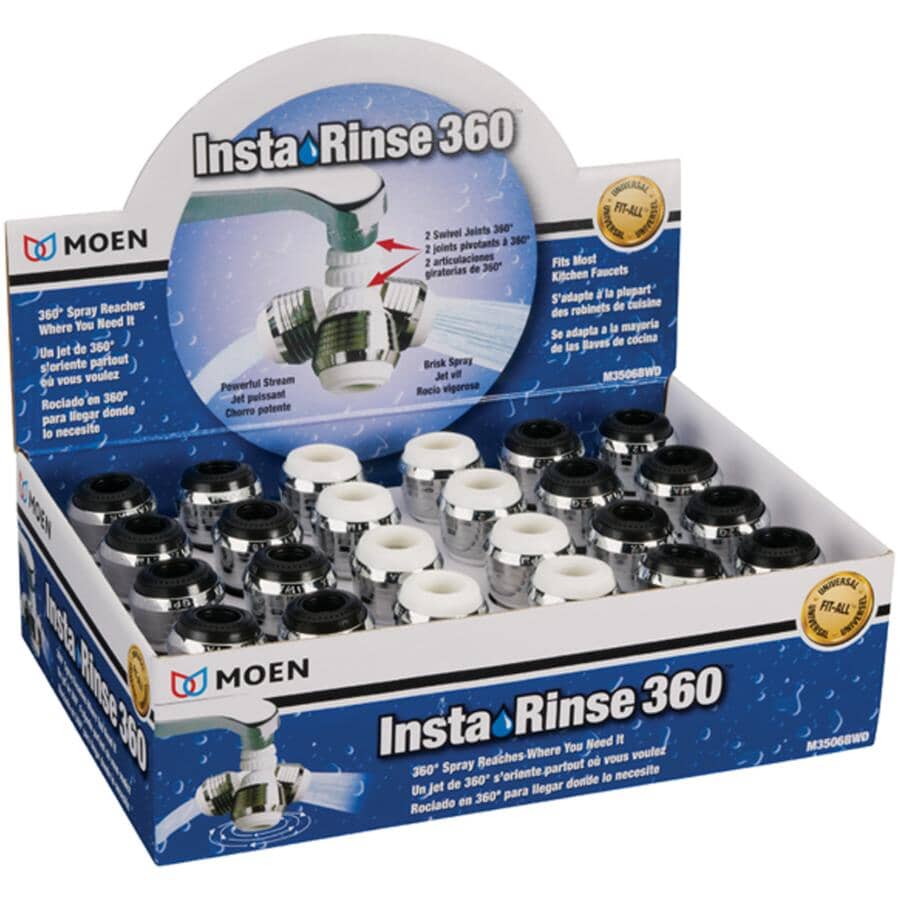 MOEN 360 Degree Double Swivel Faucet Aerator | Home Hardware