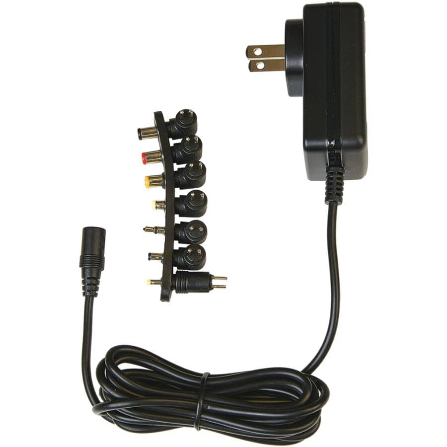 RCA 1200 mA Universal AC to DC Power Adapter | Home Hardware