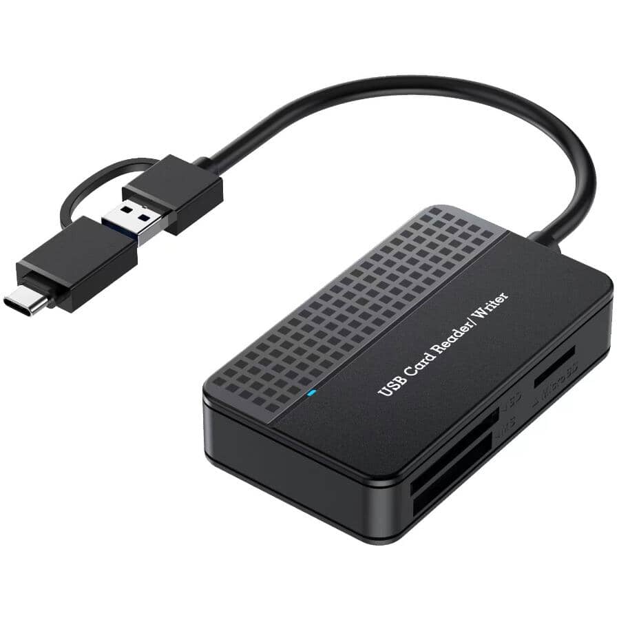 MFLASH 4 in 1 Universal USB Memory Card Reader | Home Hardware