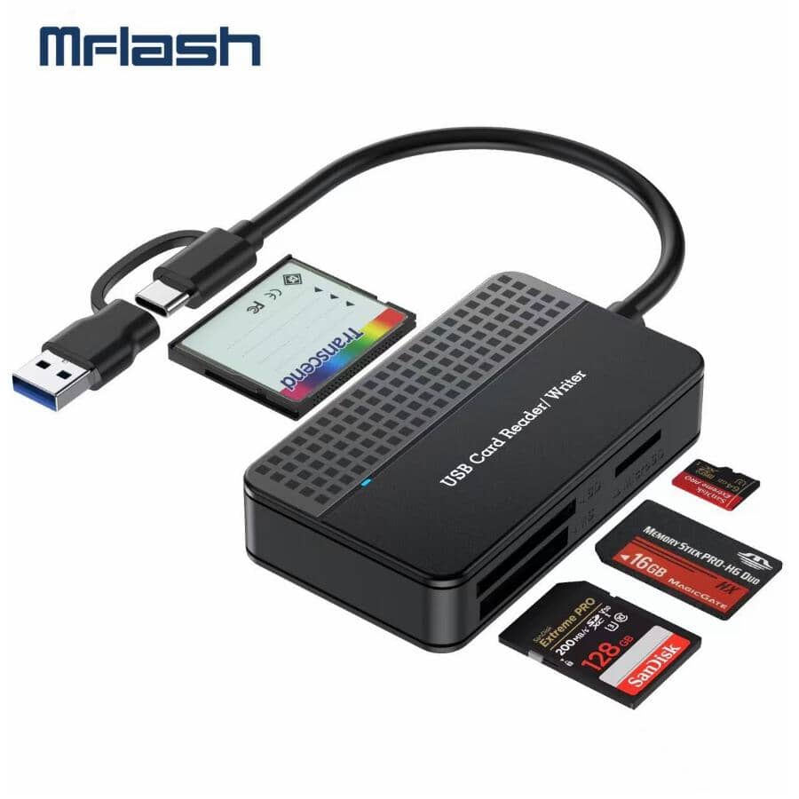 MFLASH 4 in 1 Universal USB Memory Card Reader | Home Hardware