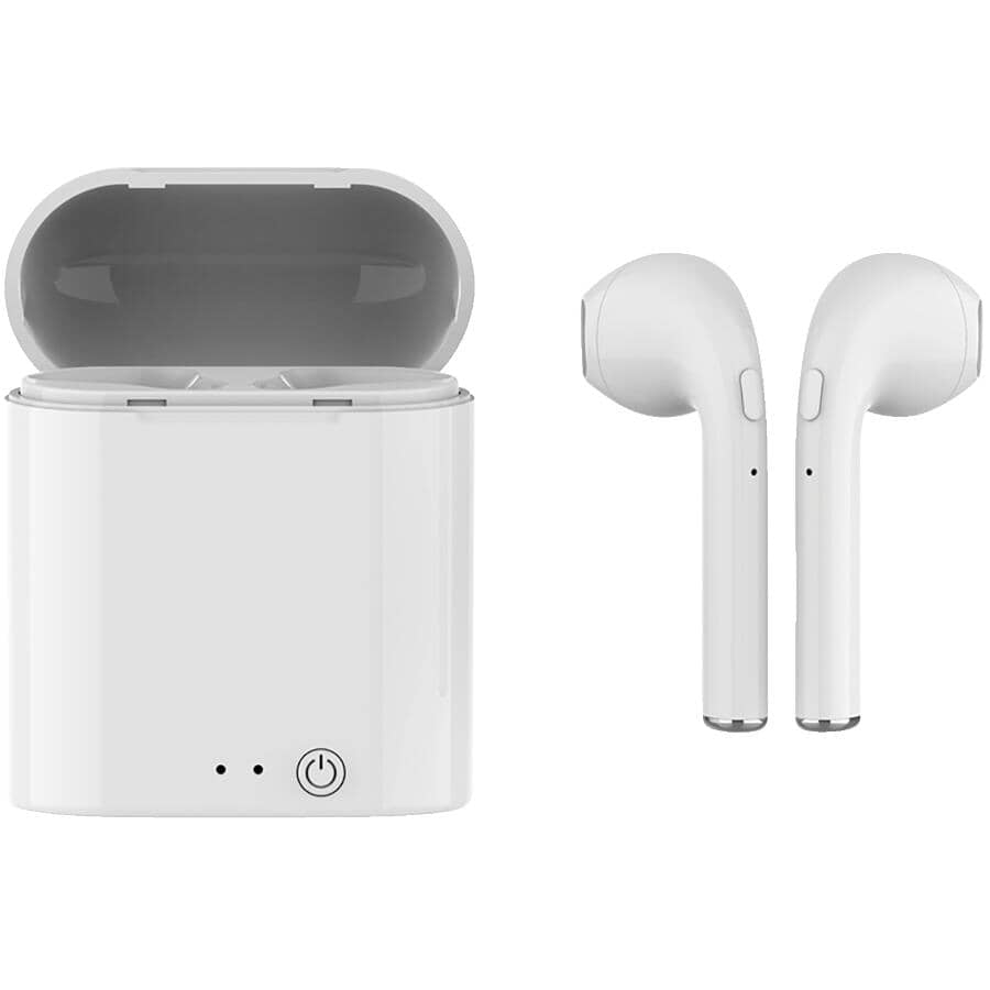 CJ TECH True Wireless Earbuds with Charging Case | Home Hardware