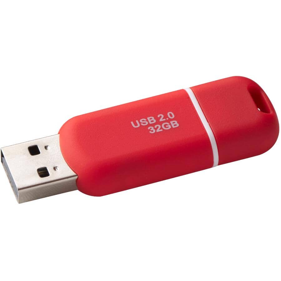 MFLASH Red 32GB USB Flash Drive | Home Hardware