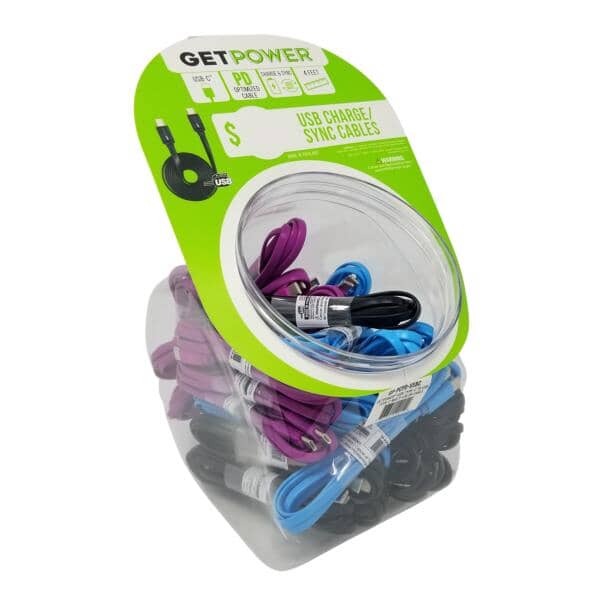 GETPOWER USB-C Charge & Sync Cable | Home Hardware