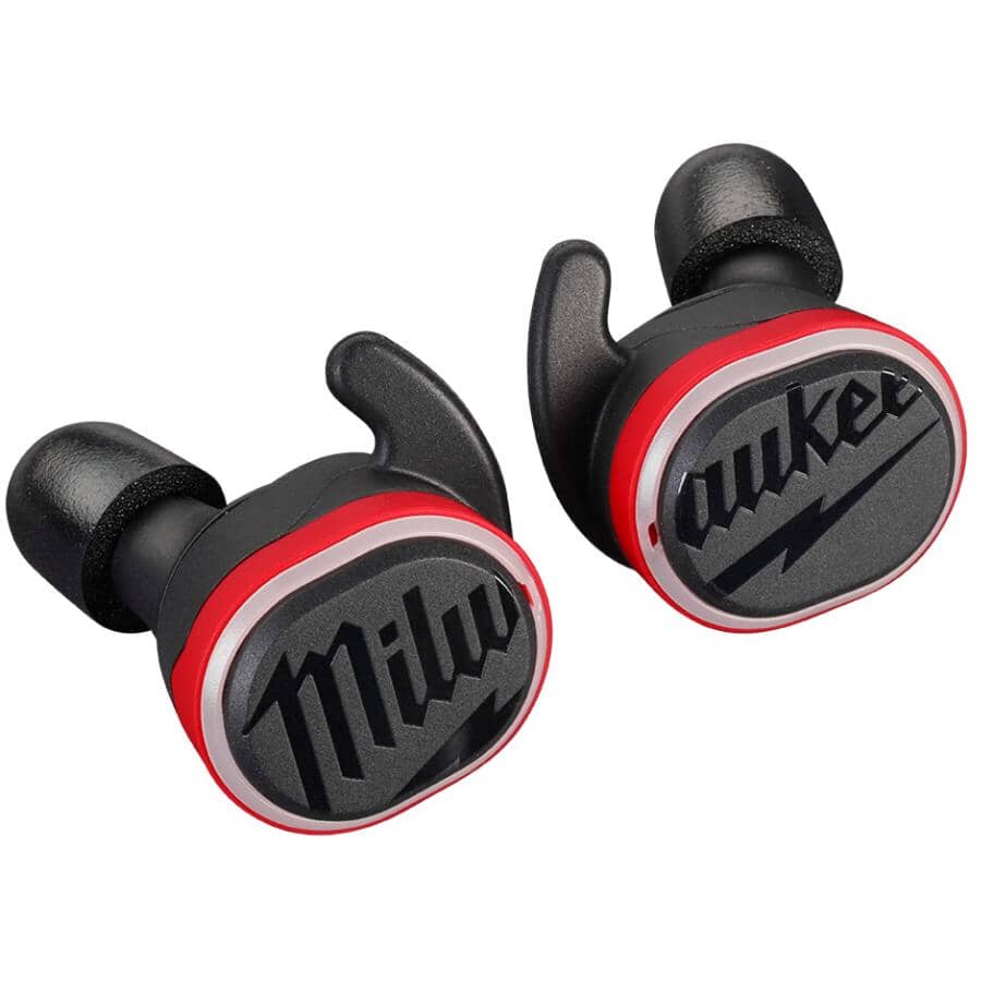 MILWAUKEE REDLITHIUM USB Bluetooth Jobsite Ear Buds | Home Hardware