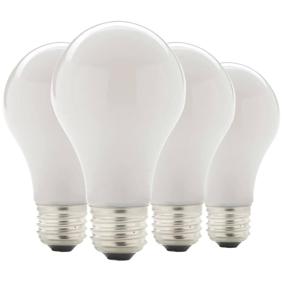 GLOBE ELECTRIC 43W A19 Medium Base Soft White Dimmable Halogen Light ...