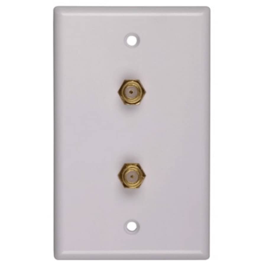 RCA Coaxial Cable Wall Plate | Home Hardware