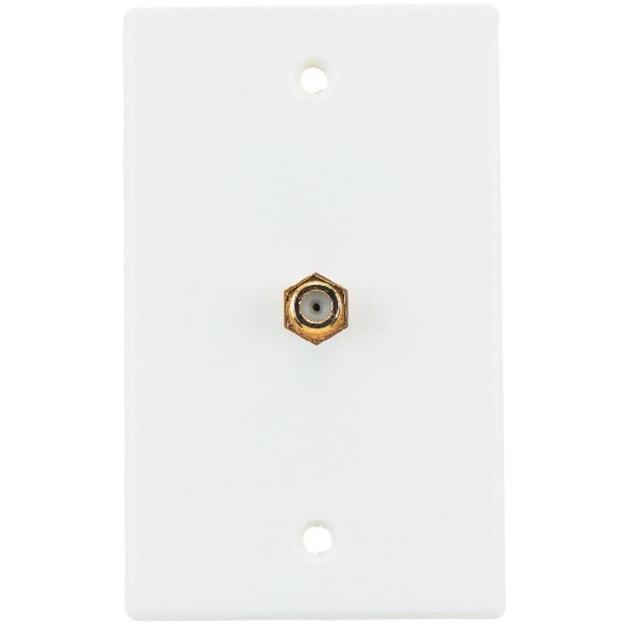 RCA Coaxial Cable Wall Plate | Home Hardware