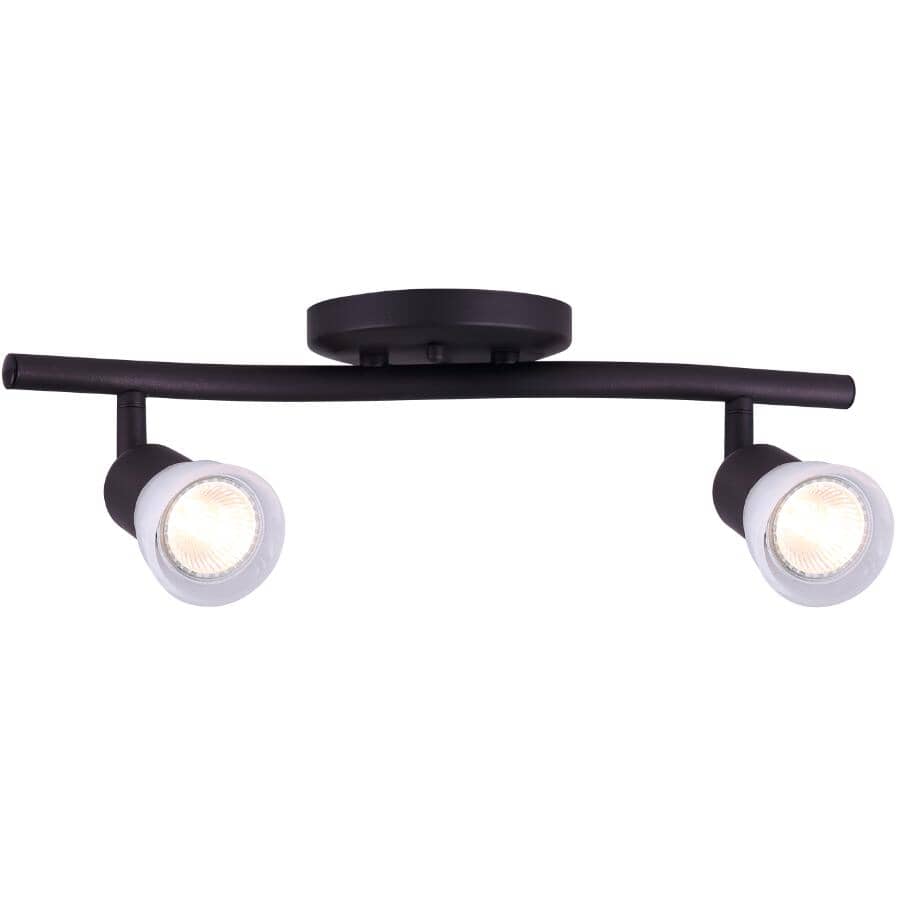 CANARM James 2 Light Track Light Fixture | Home Hardware