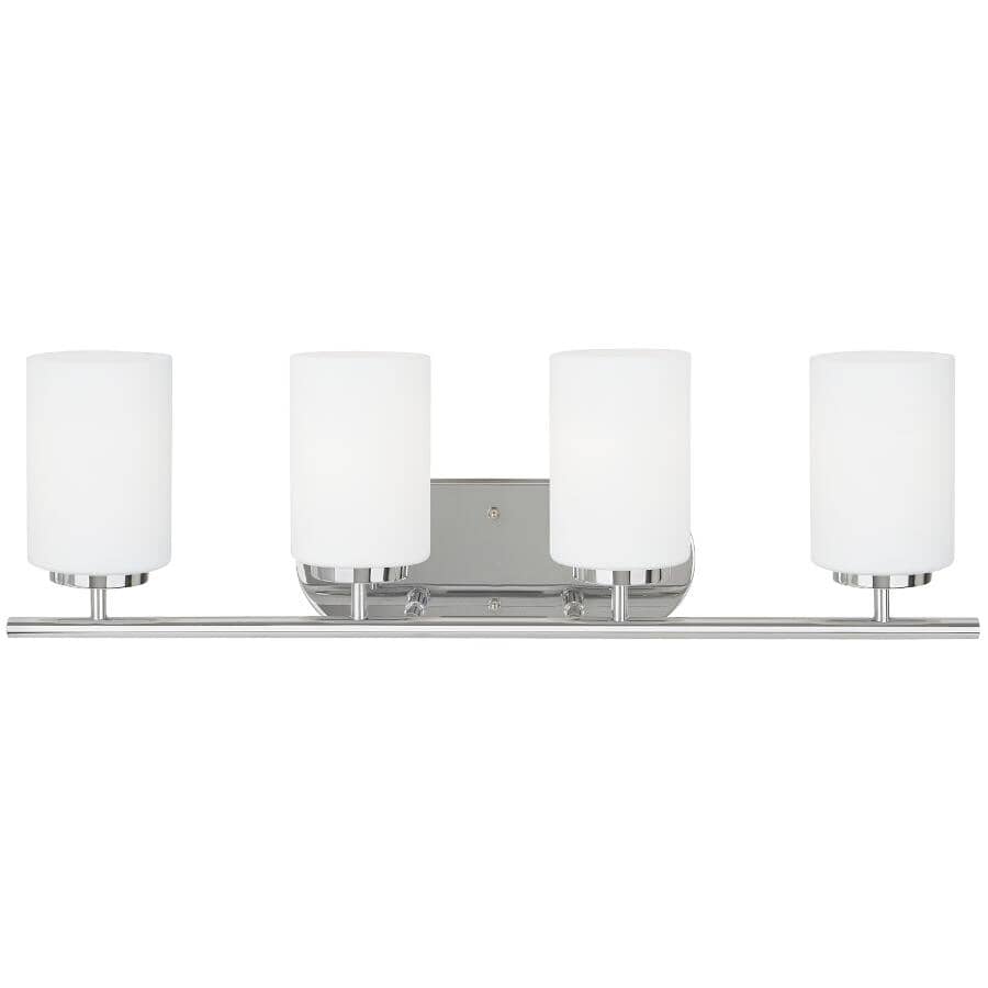 SEA GULL Oslo 4 Light Vanity Light Fixture | Home Hardware