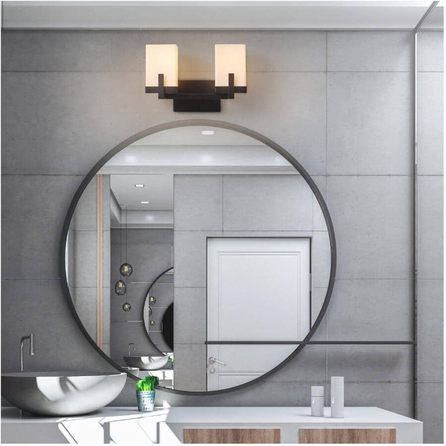 GLOBE ELECTRIC 2 Light Vanity Light Fixture | Home Hardware