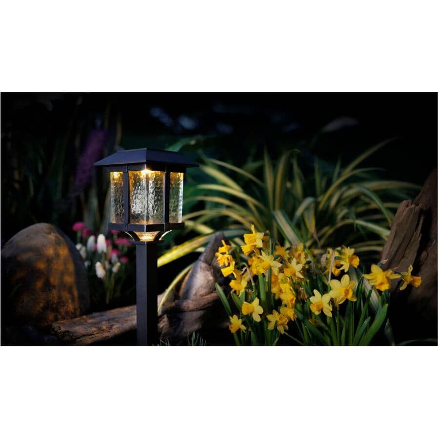 MOONRAYS Solar Square Stake Pathmarker | Home Hardware