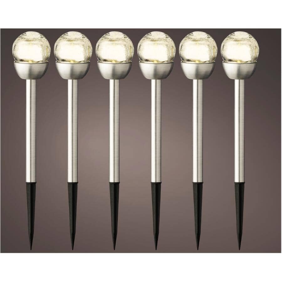 INSTYLE Stainless Steel Solar Garden Stake Lights | Home Hardware