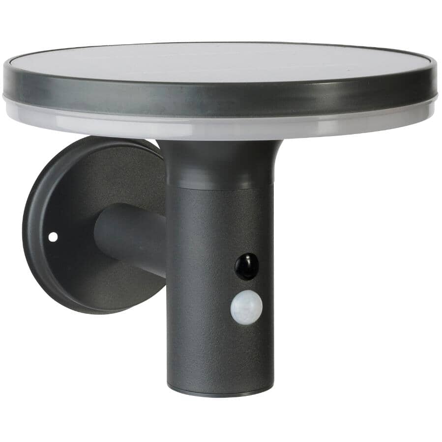 MOONRAYS Solar Motion Sensor Disc Wall Light with Bluetooth | Home Hardware