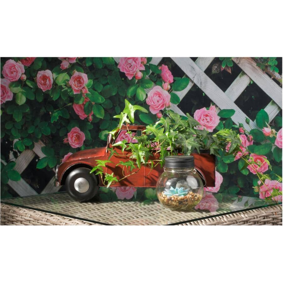 MOONRAYS 17" Solar Art Truck Figure Garden Statue | Home Hardware