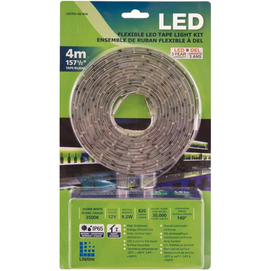 LITELINE Indoor/Outdoor Flexible LED Tape Light Kit | Home Hardware