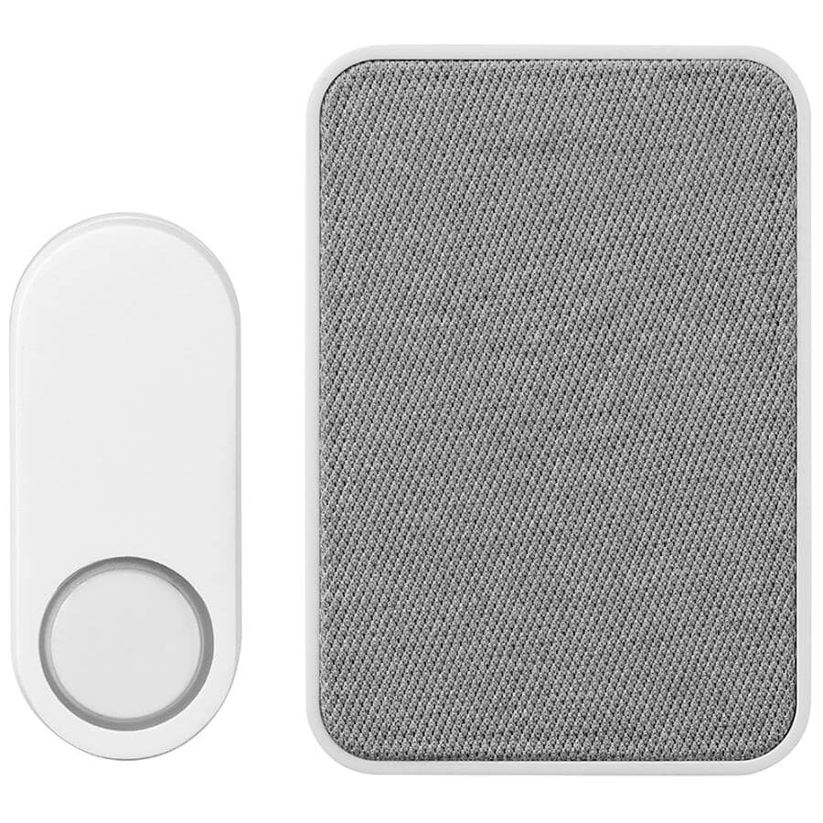 HEATH/ZENITH Wireless Battery Operated Doorbell with Push Button | Home ...