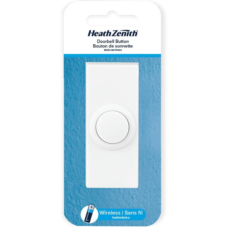 HEATH/ZENITH Wireless Push Button Doorbell | Home Hardware