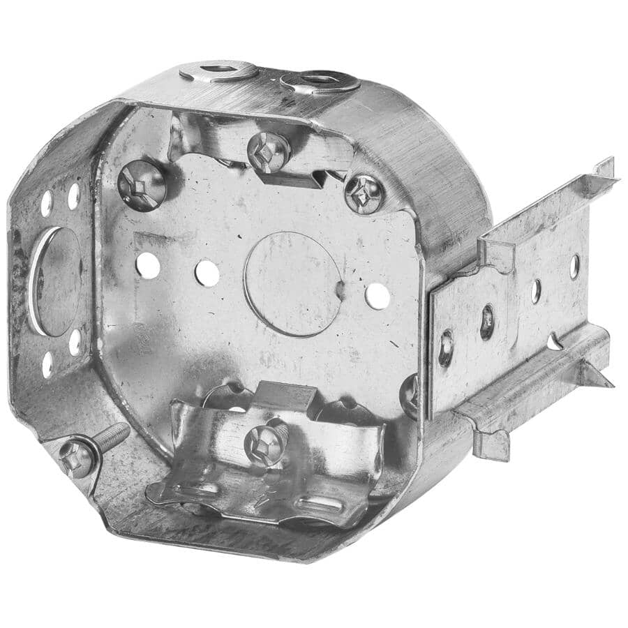 IBERVILLE 1-1/2" Octagon Wiring Box with Bracket | Home Hardware