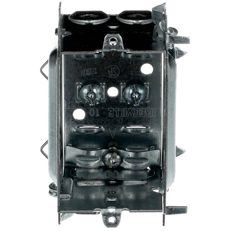 IBERVILLE 2-1/2" Gangable Device Box with NMD90 Cable Clamps | Home ...