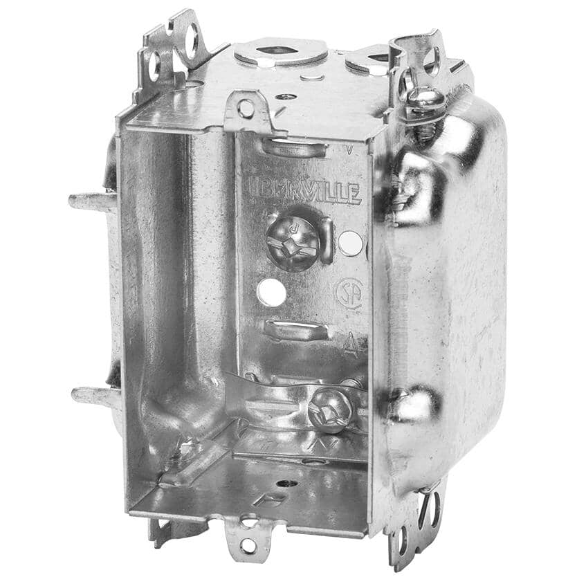 IBERVILLE 2-1/2" Gangable Device Box with NMD90 Cable Clamps | Home ...