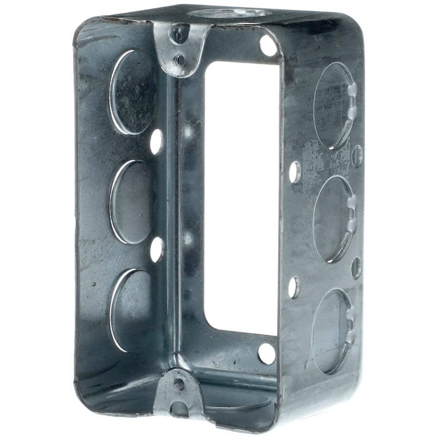 IBERVILLE 2-3/8" Extension Device Box with Conduit Knockouts | Home ...