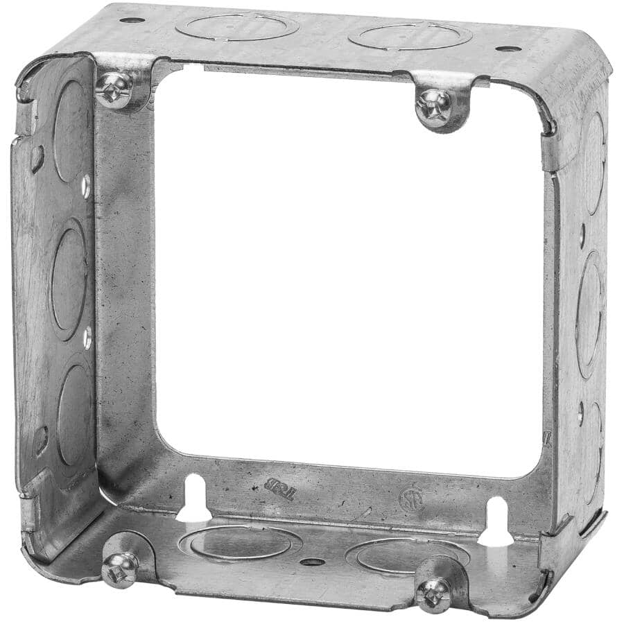 IBERVILLE 4-11/16" Extension Device Box with Concentric Knockouts ...