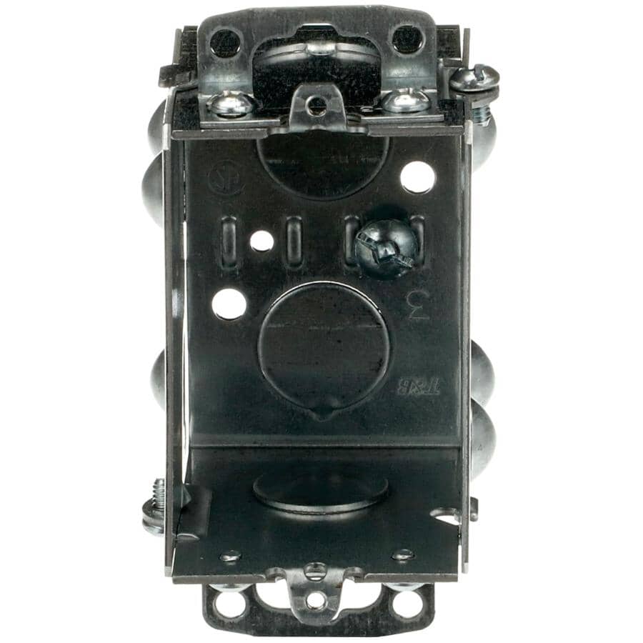 IBERVILLE 2-1/2" Gangable Switch Box with Reverse Mounting Ears | Home ...