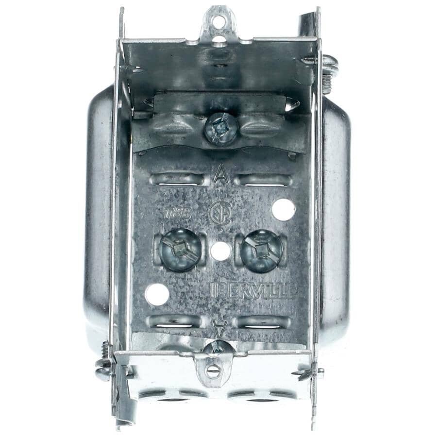 IBERVILLE 3" Gangable Switch Box with Extended Sides for External ...