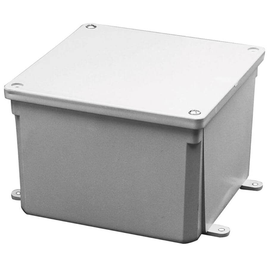 CARLON 6" x 6" x 6" Square Junction Box | Home Hardware