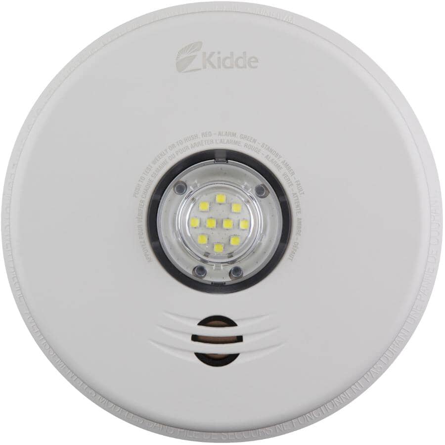 KIDDE Integrated Talking Smoke and Carbon Monoxide Detector, with LED ...
