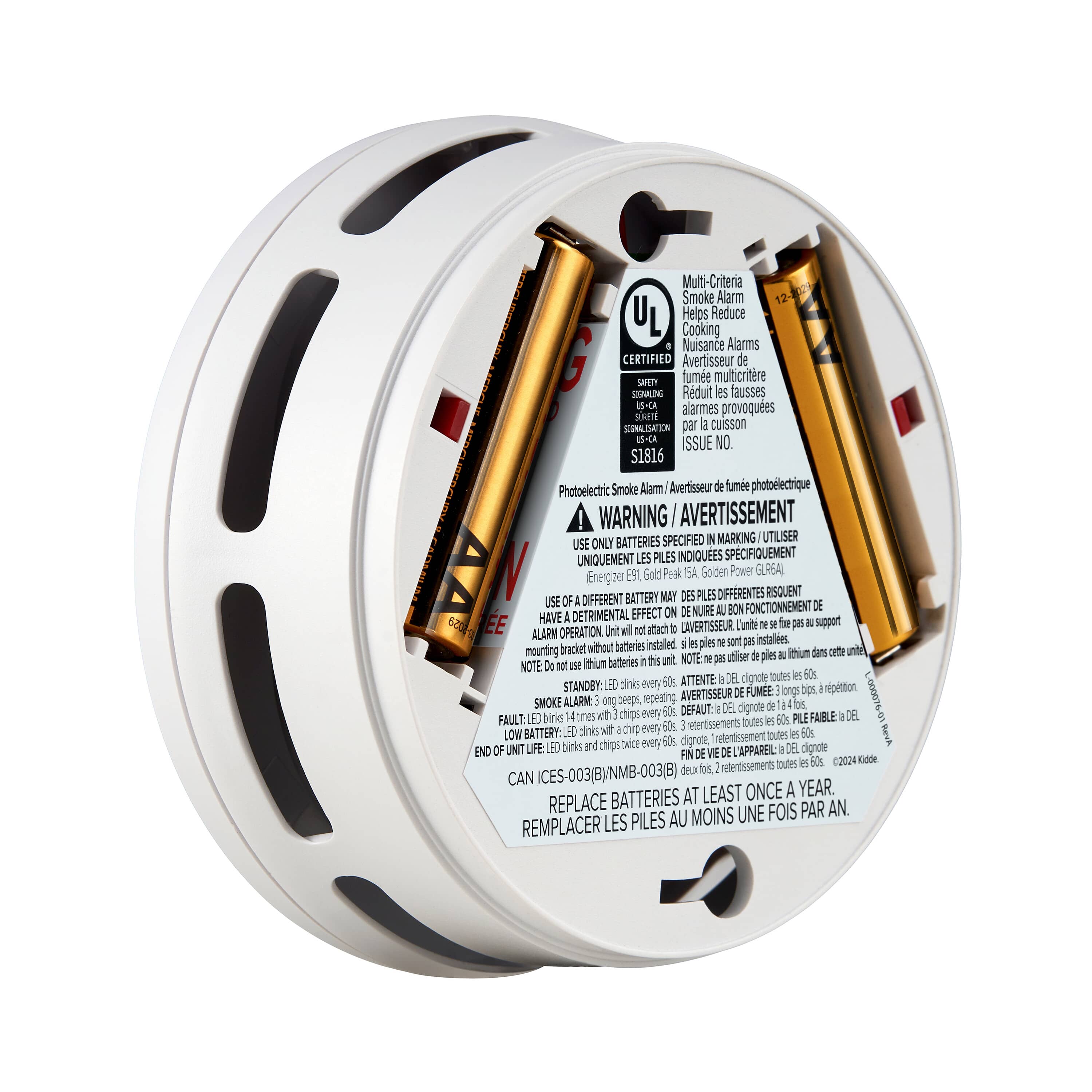 KIDDE Battery Operated Compact Smoke Detector | Home Hardware