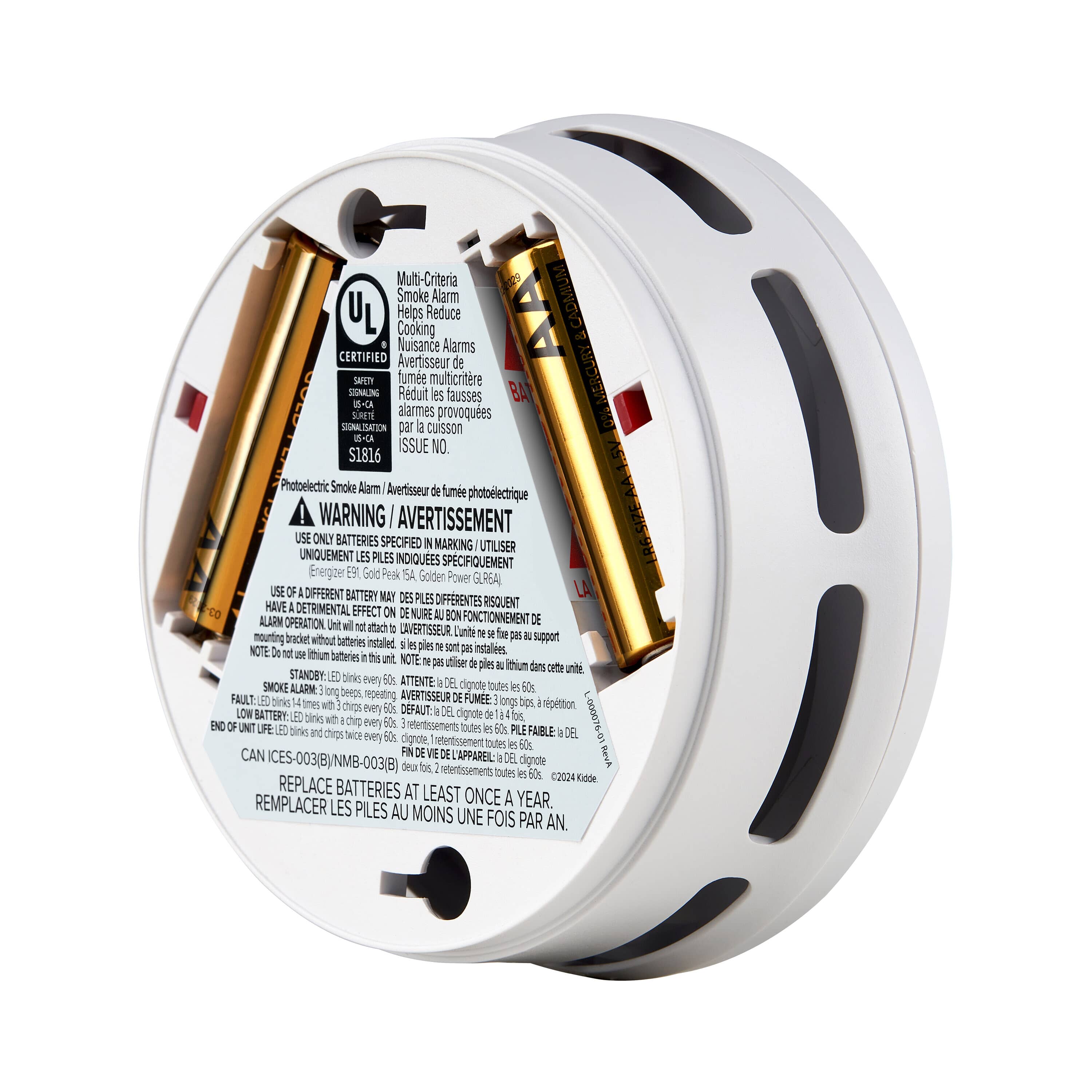 KIDDE Battery Operated Compact Smoke Detector | Home Hardware