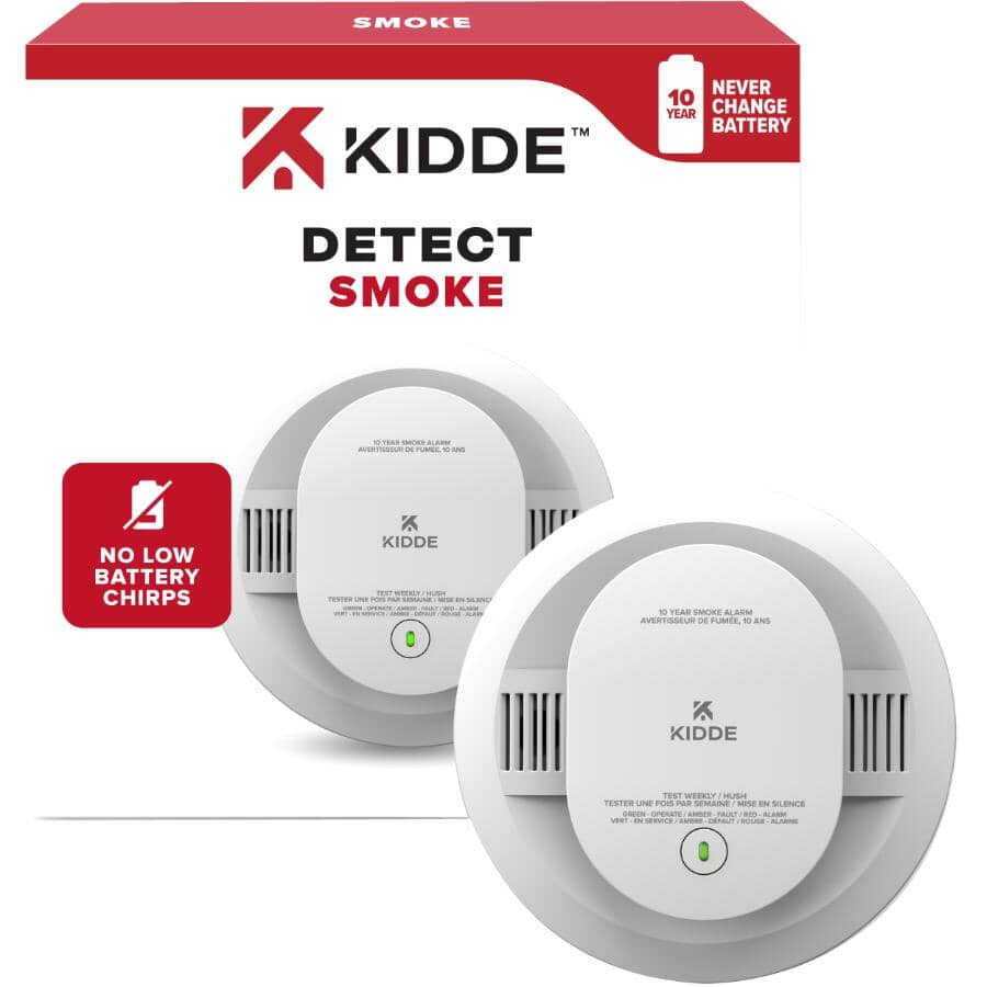KIDDE Smoke Detector with Worry Free 10 Year Battery | Home Hardware
