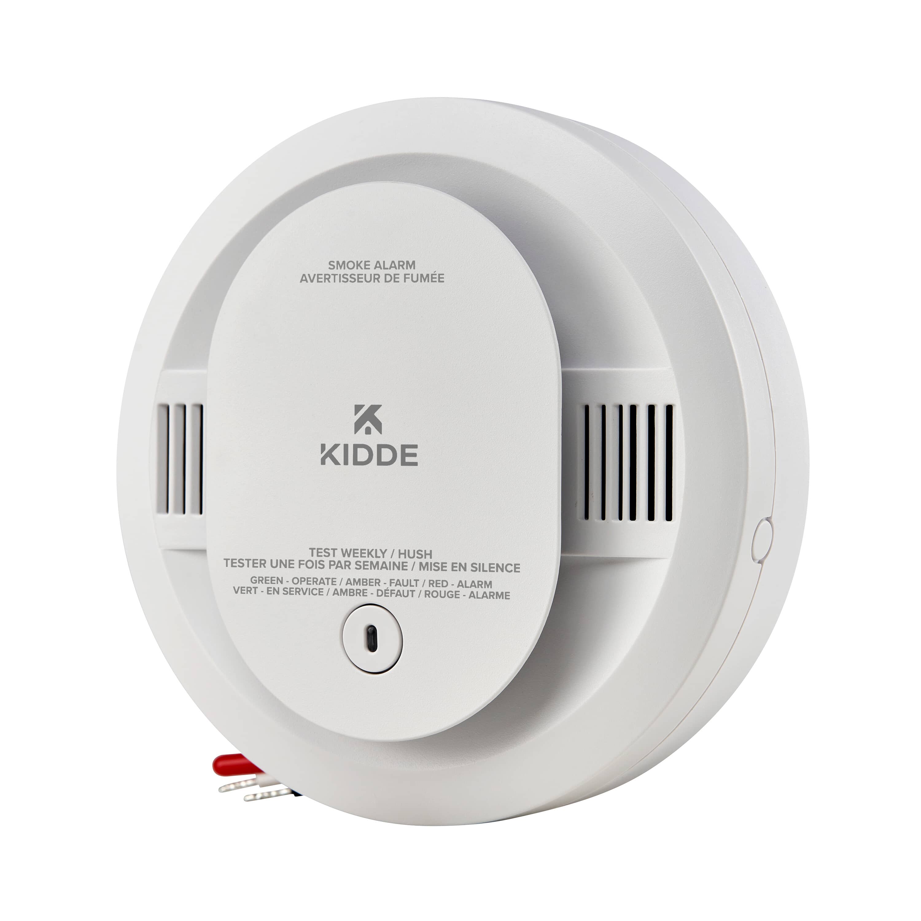 KIDDE Hardwired Smoke Detector with AA Battery Backup | Home Hardware