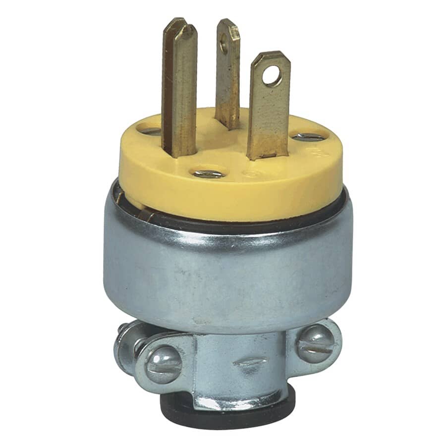 EATON 3 Wire 20 Amp 250V Armoured Electrical Plug | Home Hardware