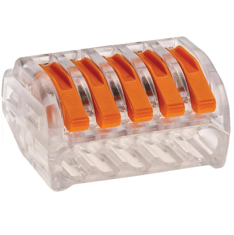Class Lever Connector - 5 Port, 4 Pack | Home Hardware
