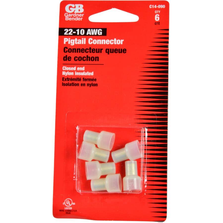 Gardner Bender 6 Pack #22-10 Insulated Electrical Connectors | Home ...