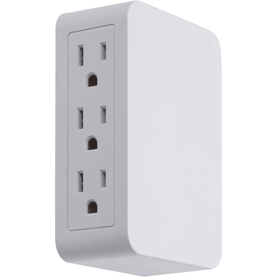 HOME ESSENTIALS 3 Wire 6 Outlet Side Entry Wall Tap | Home Hardware